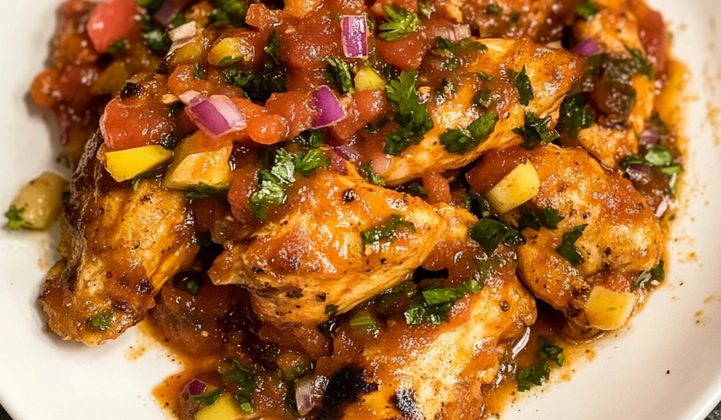 One-Pot Salsa Chicken: A Flavorful, Beginner-Friendly Meal - chloe Recipes
