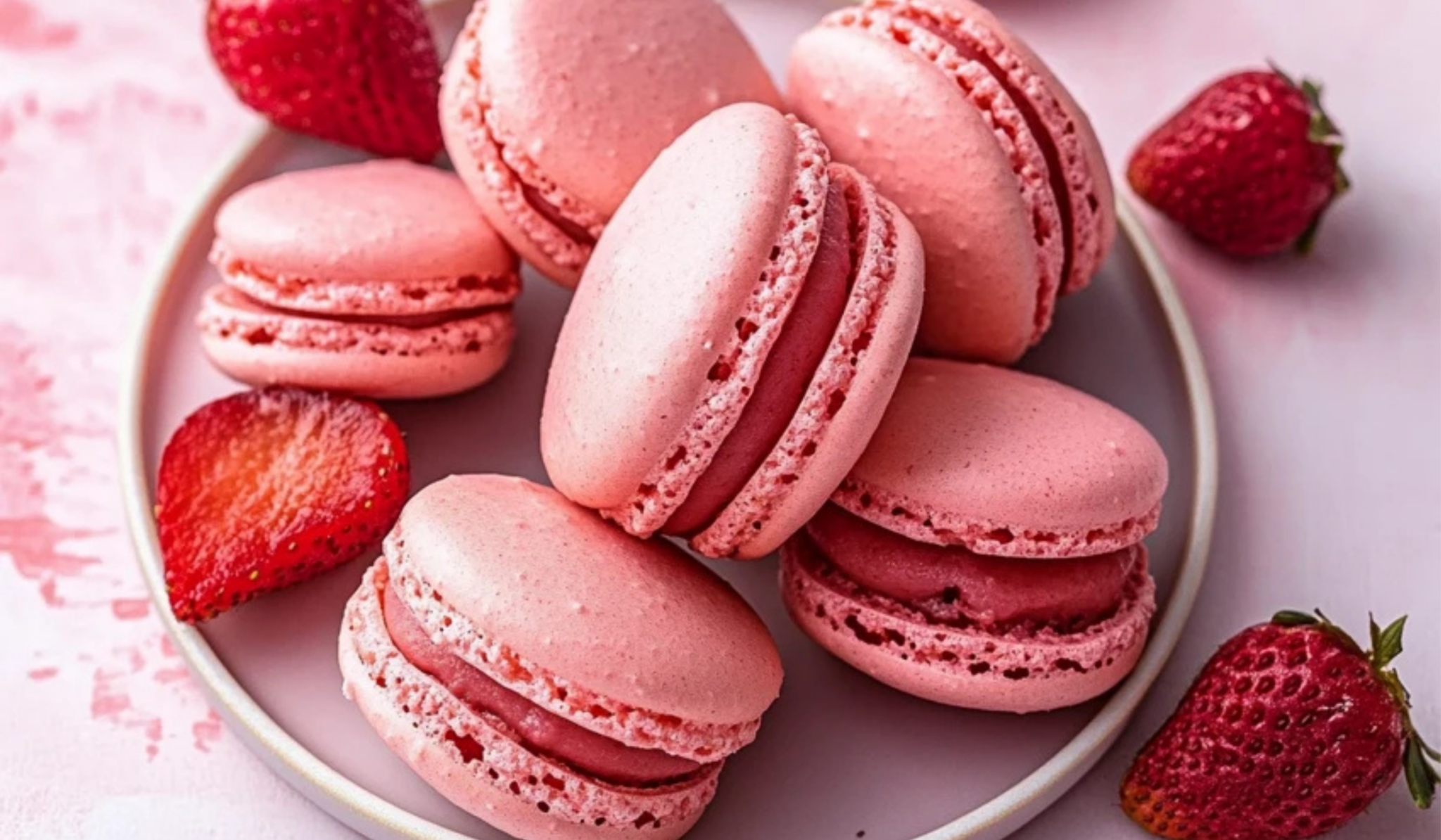 Mastering Strawberry Macarons: A Beginner’s Guide to Perfect Shells and Buttercream - chloe Recipes
