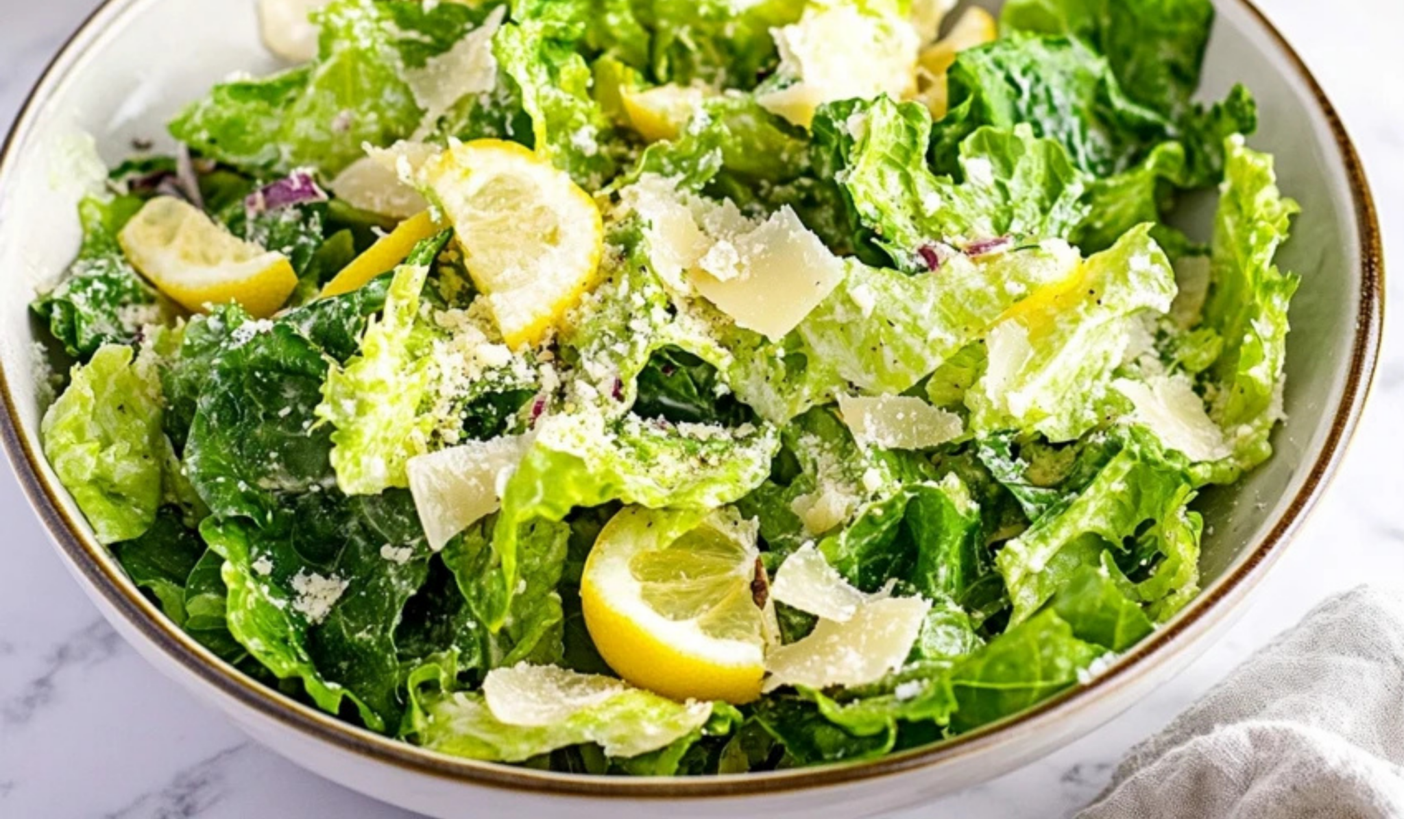 The Ultimate 5-Minute Lemon Parmesan Lettuce Salad: A Perfect Start for ...