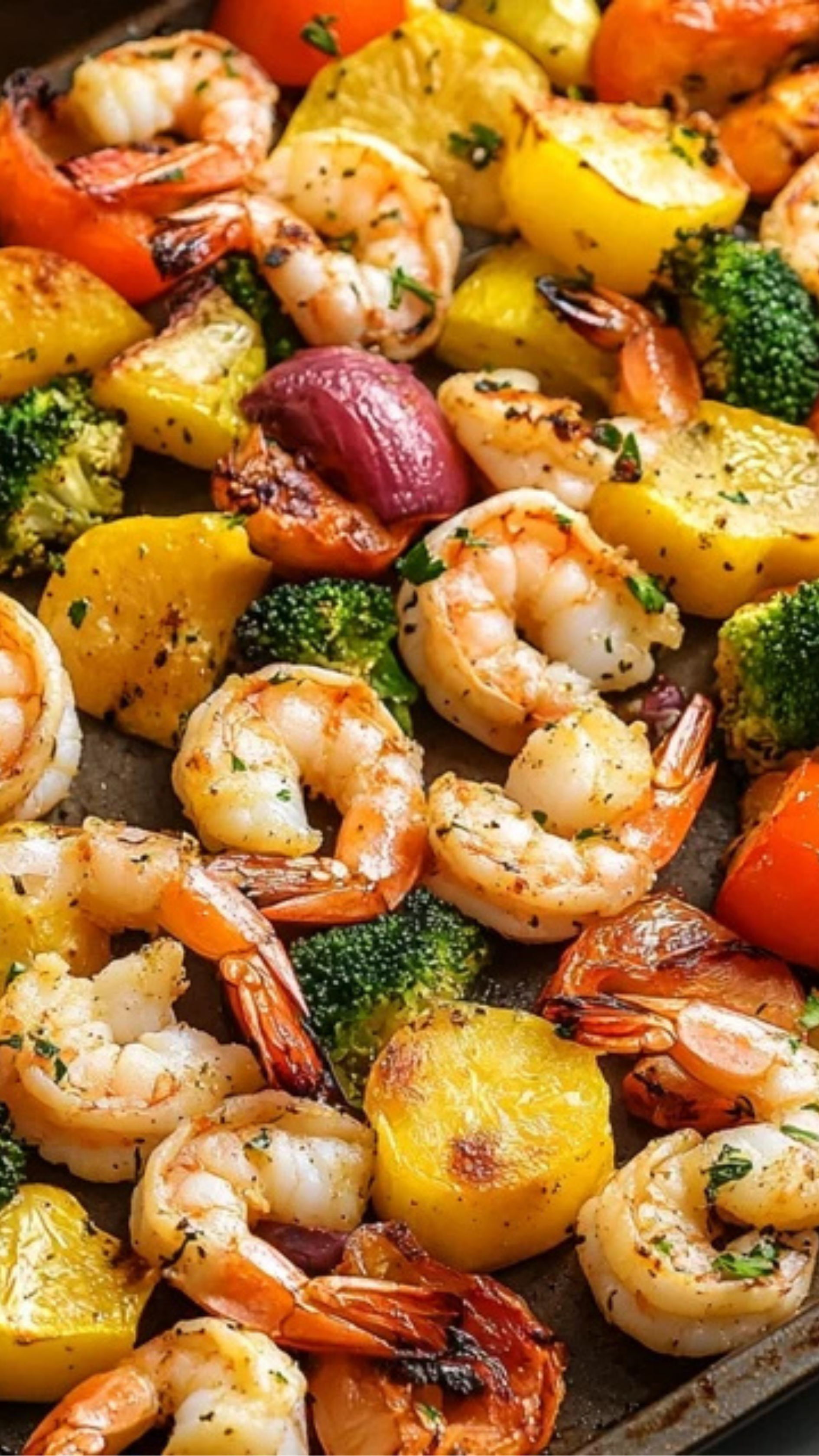 Healthy Sheet Pan Shrimp & Vegetables: A Simple and Nutritious Meal for ...