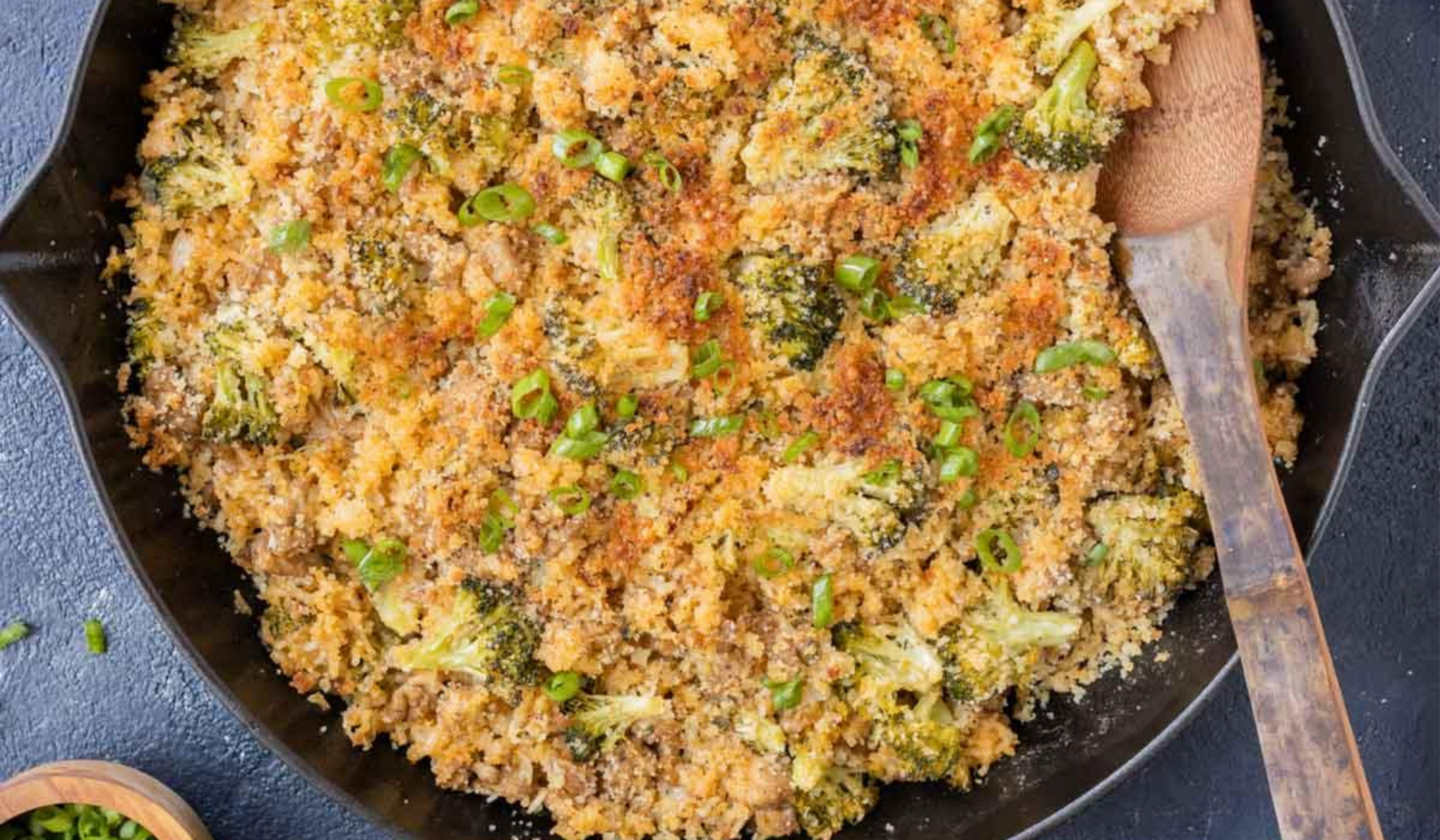 One-Pot Comfort: Ground Turkey Broccoli Cheese Rice Skillet for ...