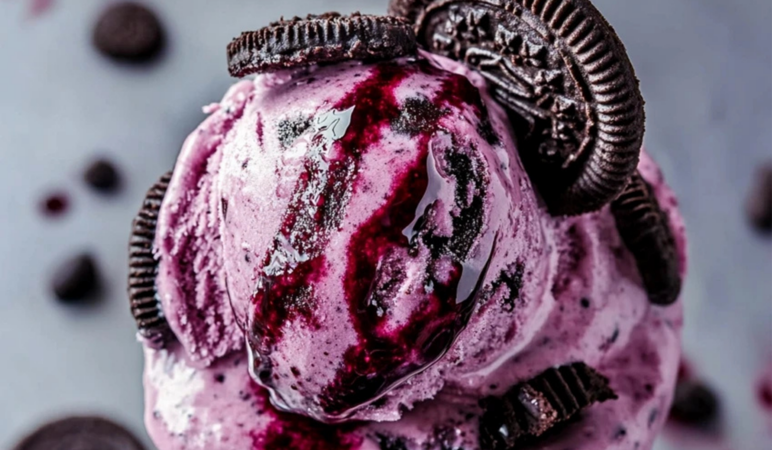 Homemade Black Raspberry Oreo Ice Cream: A Creamy Classic Made Simple ...